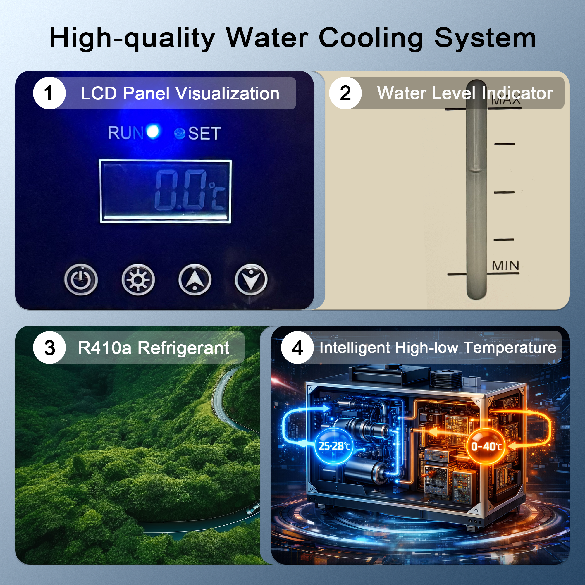 MCWlaser G Series High-Power Pulsed Laser Cleaning Machine (G500 / G10